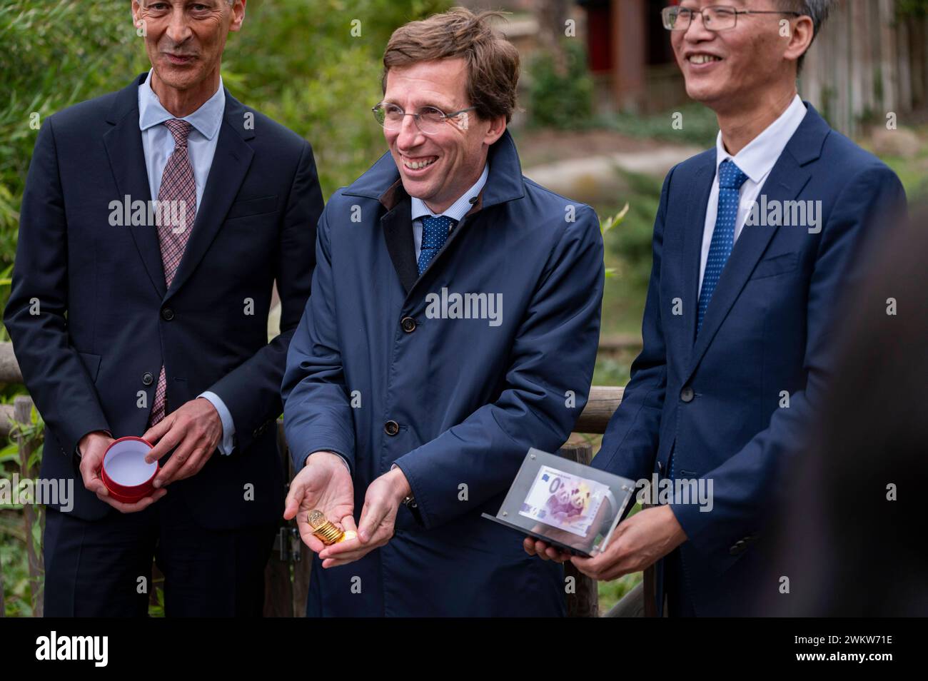 Madrid 2024: Panda Ceremony at Madrid Zoo Jose Luis Martinez Almeida ...