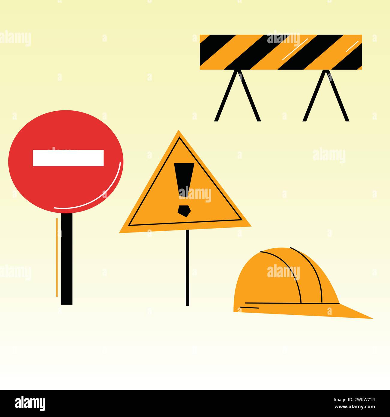 Construction site safety graphic hi-res stock photography and images ...
