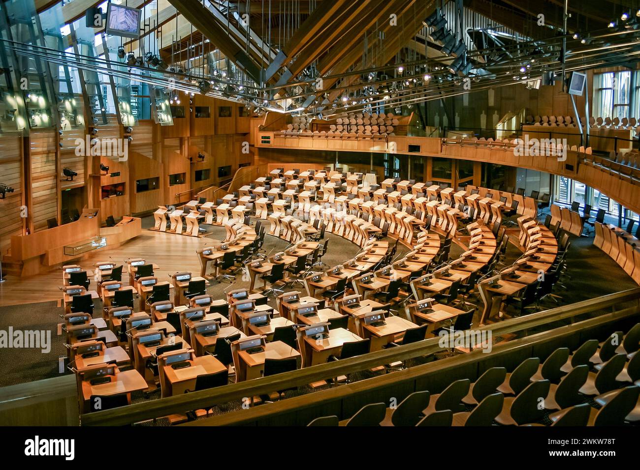 Holyrood chamber empty hi-res stock photography and images - Alamy
