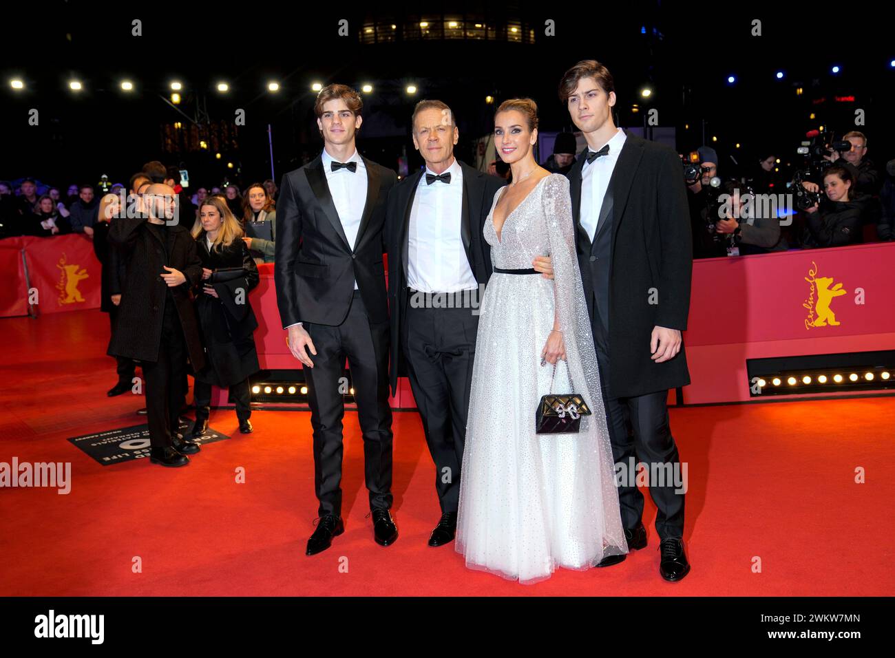 From left, Leonardo Tano, Rocco Siffredi, Rosa Caracciolo and Lorenzo ...