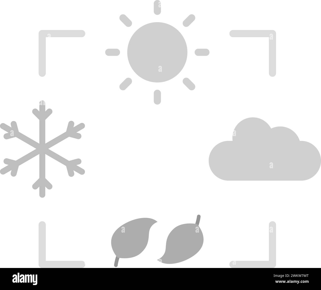 Seasons and weather Black and White Stock Photos & Images - Alamy