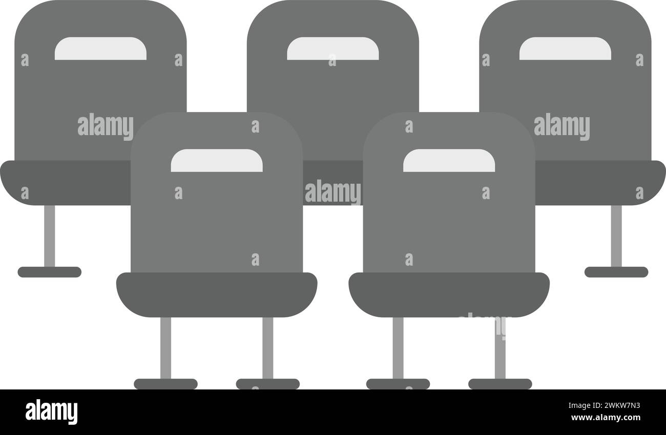 Seats icon vector image Stock Vector Image & Art - Alamy
