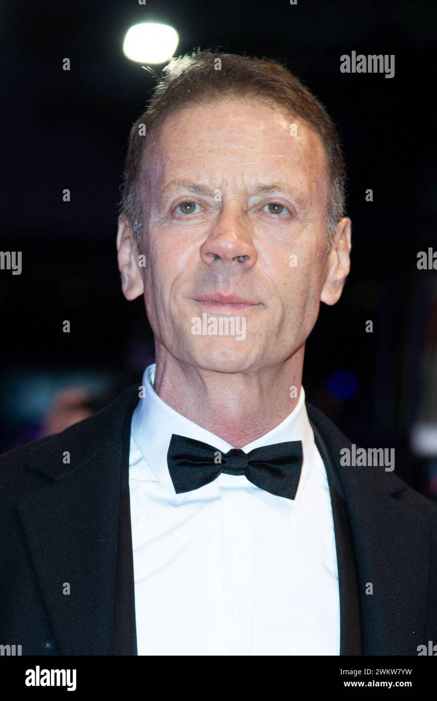 Berlin, Germany. 22nd Feb, 2024. Rocco Siffredi and Rosa Caracciolo ...