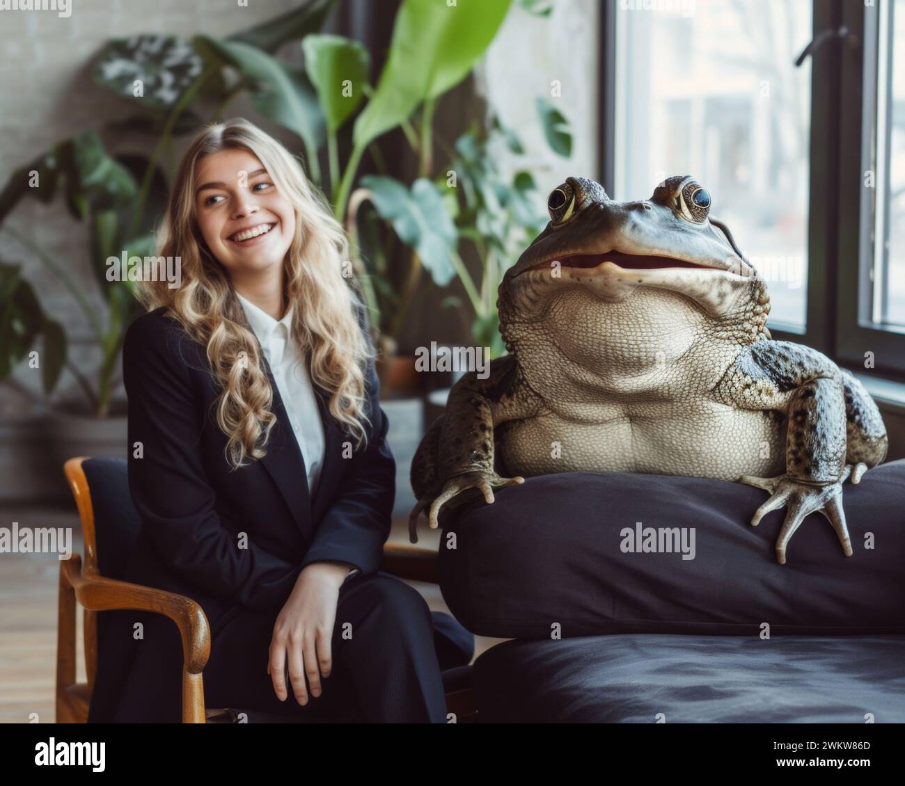 Seated next to garden hi-res stock photography and images - Alamy