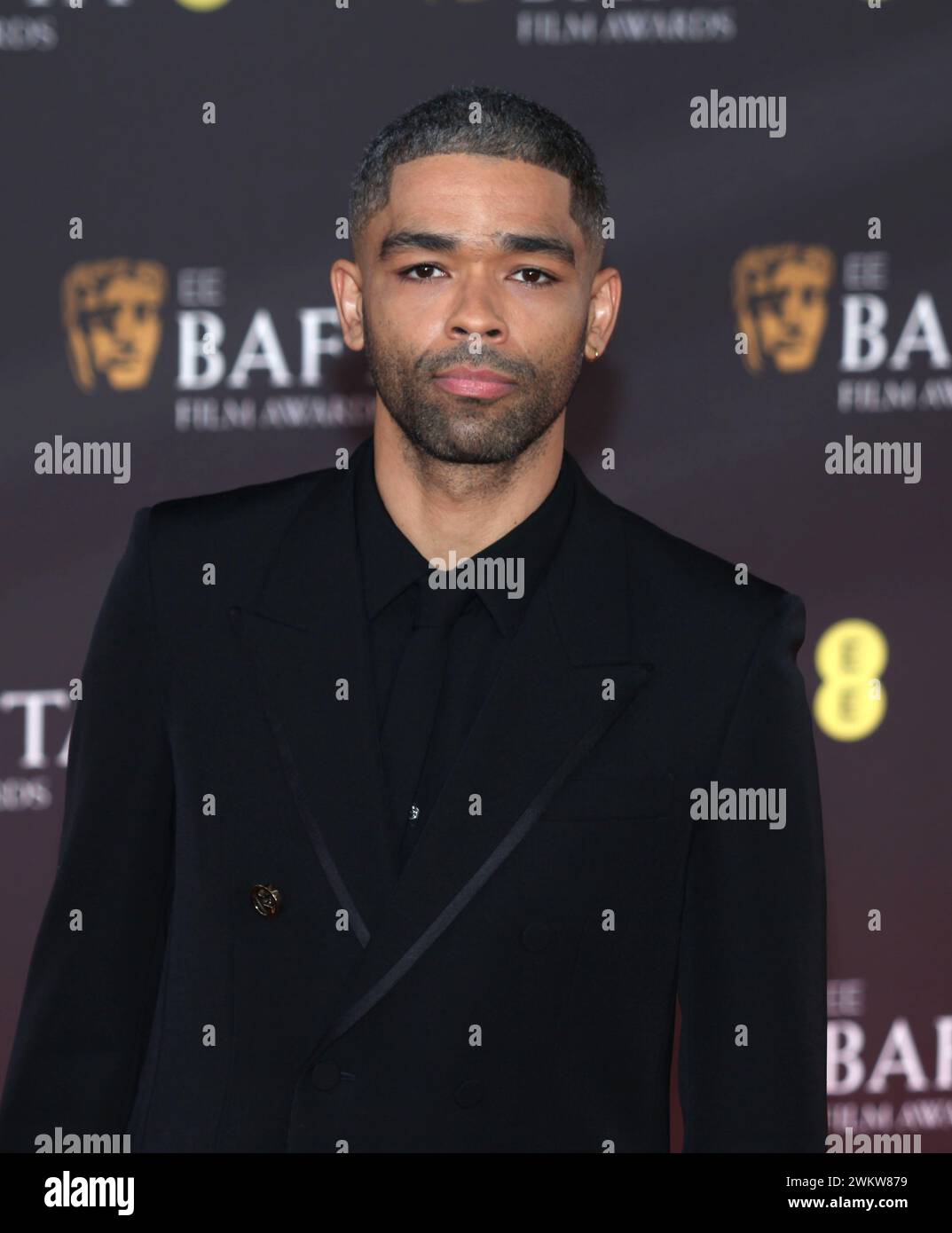 London, UK. Kingsley Ben-Adir at the EE BAFTA Film Awards 2024, at The ...