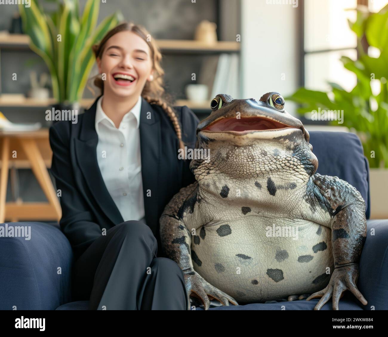 Anthropomorphic frog hi-res stock photography and images - Alamy