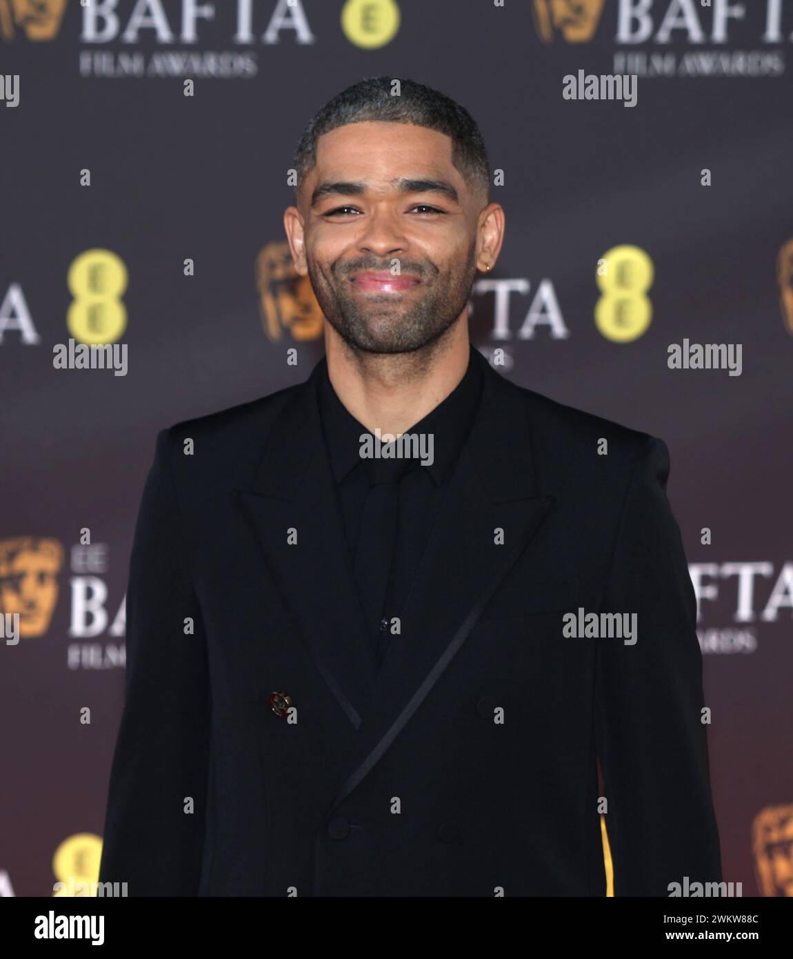 London, UK. Kingsley Ben-Adir at the EE BAFTA Film Awards 2024, at The ...
