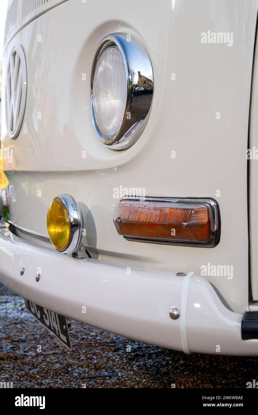 VW T2 bay window 'Holdsworth' camper van Stock Photo - Alamy