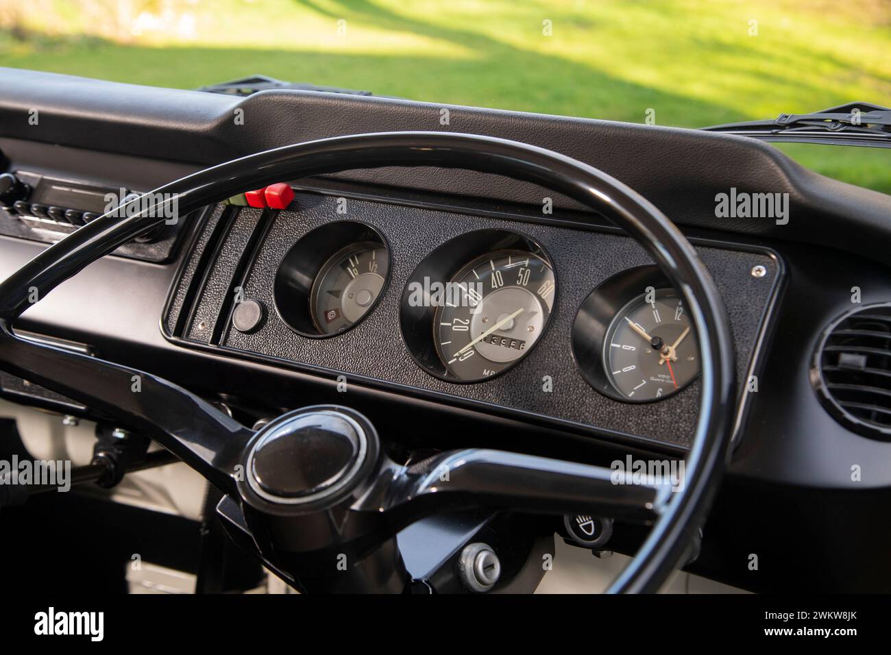 VW T2 bay window 'Holdsworth' camper van Stock Photo - Alamy