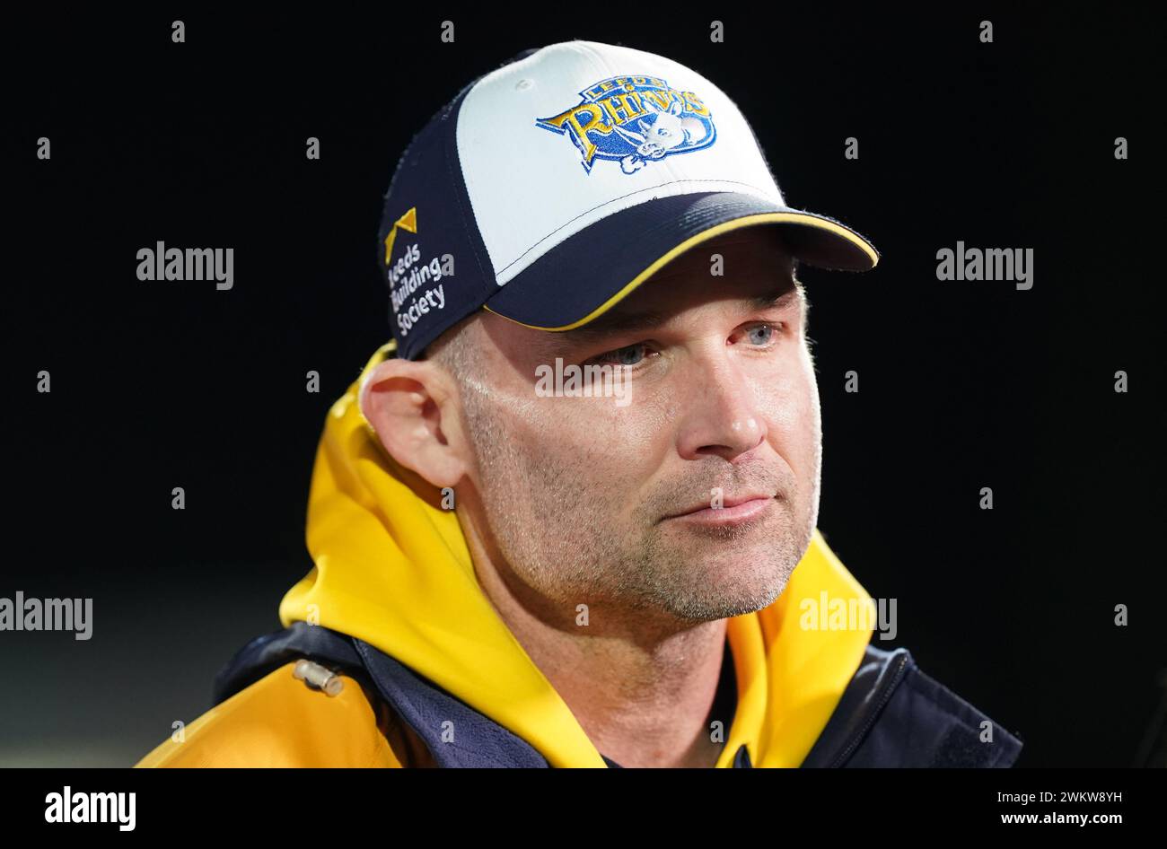 Leeds Rhinos head coach Rohan Smith before the Betfred Super League ...