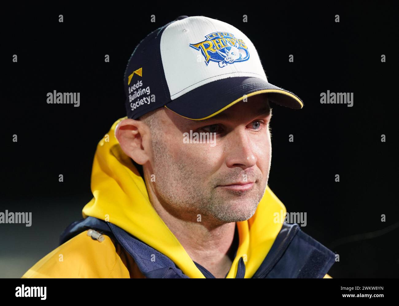 Leeds Rhinos head coach Rohan Smith before the Betfred Super League ...