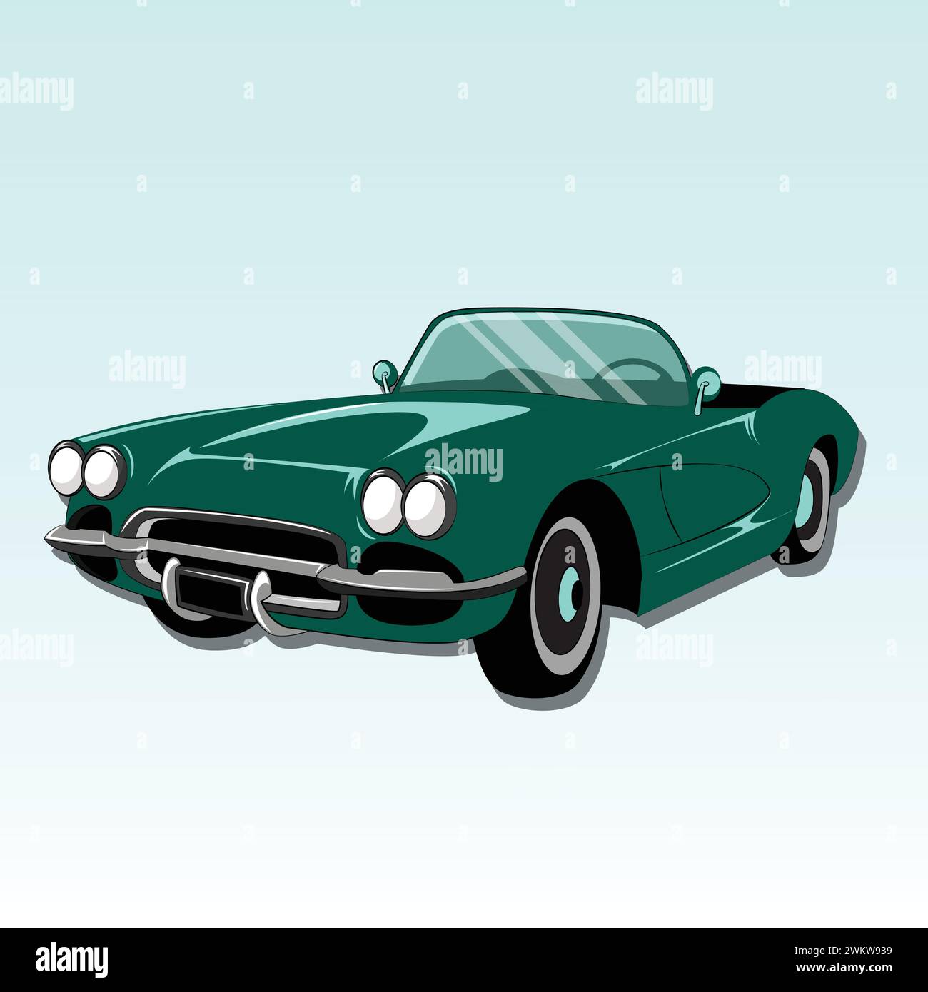 Vintage chevrolet automobile Stock Vector Images - Alamy