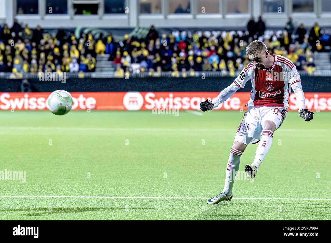 BODO, Norway. 22nd Feb, 2024. football, Conference League Play-off 2nd ...