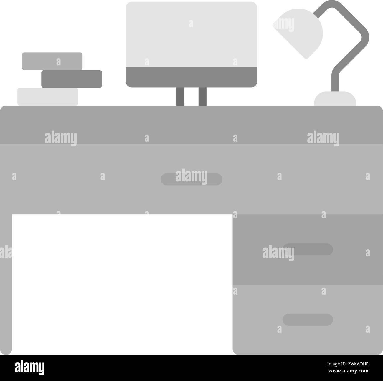 Workplace icon vector image Stock Vector Image & Art - Alamy