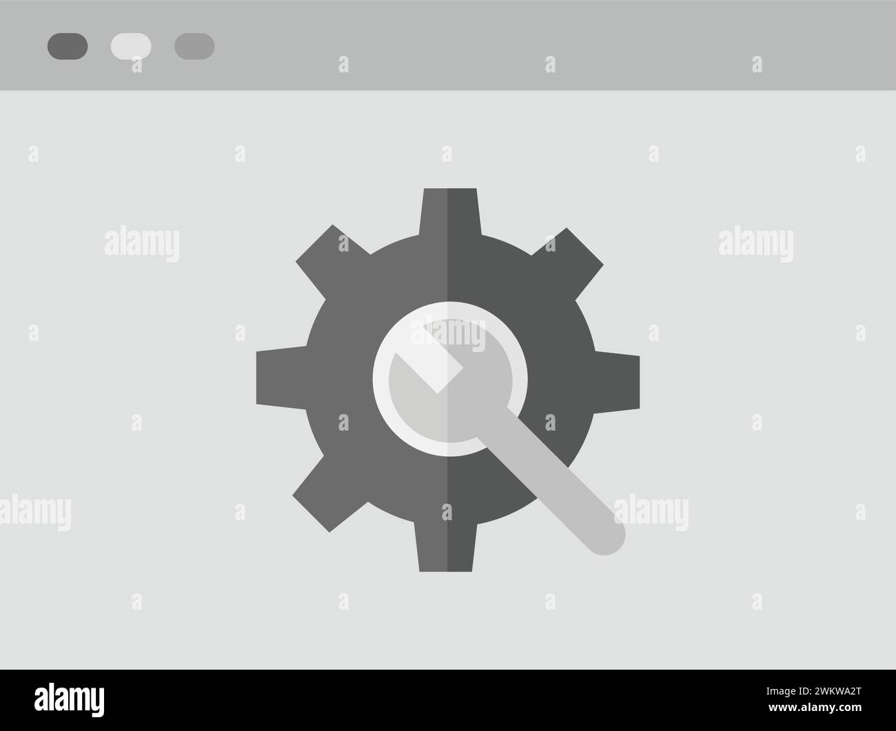 Optimization settings Stock Vector Images - Alamy