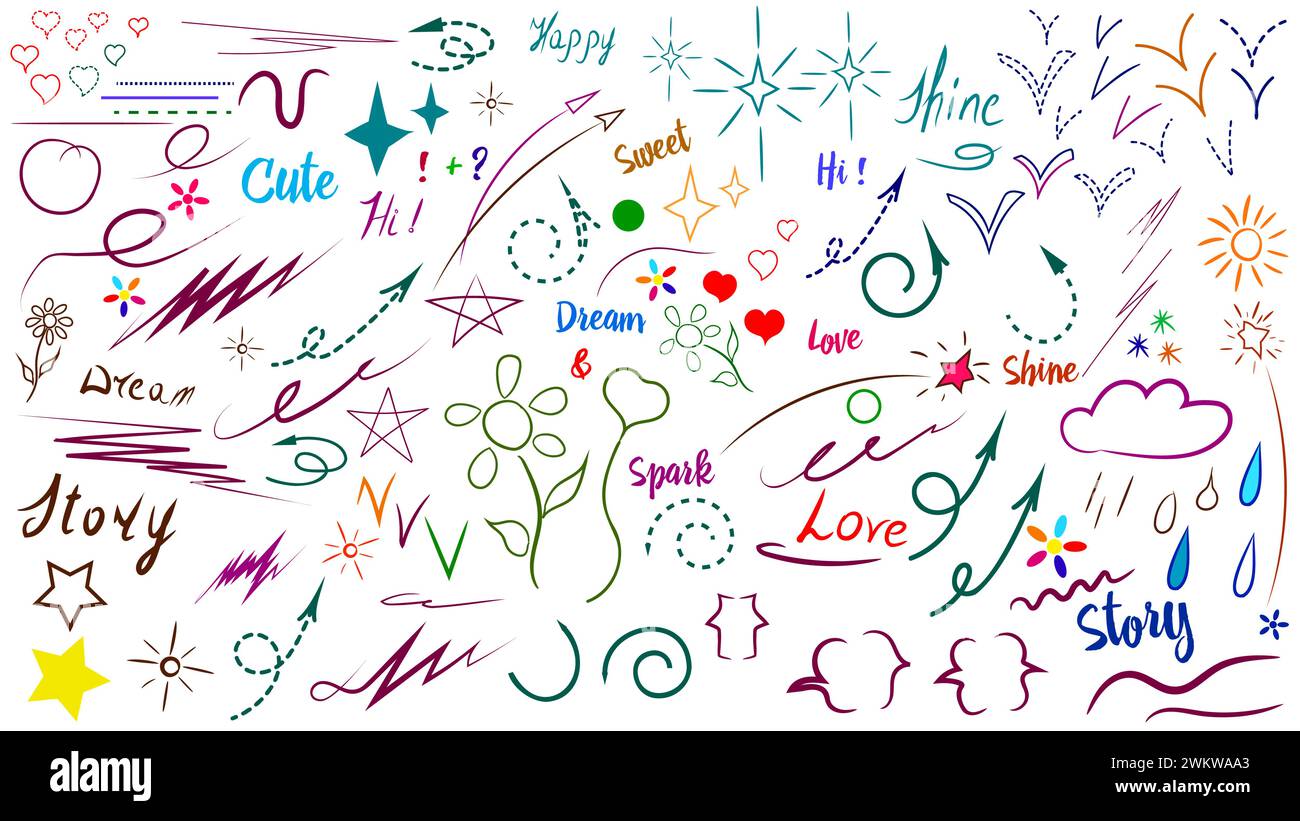 Symbols of happiness hi-res stock photography and images - Alamy