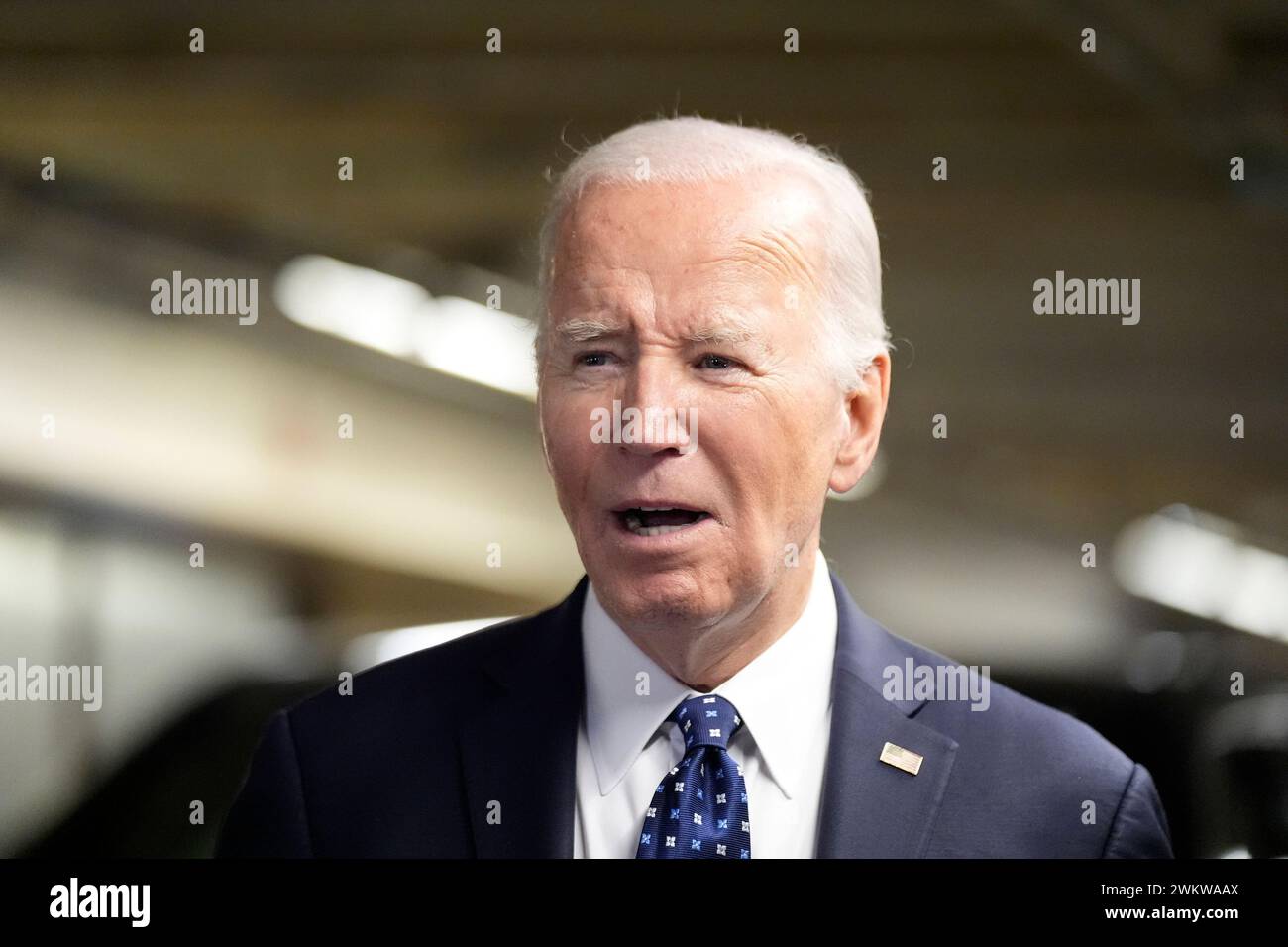 President Joe Biden speaks about his meeting with Alexei Navalny's ...