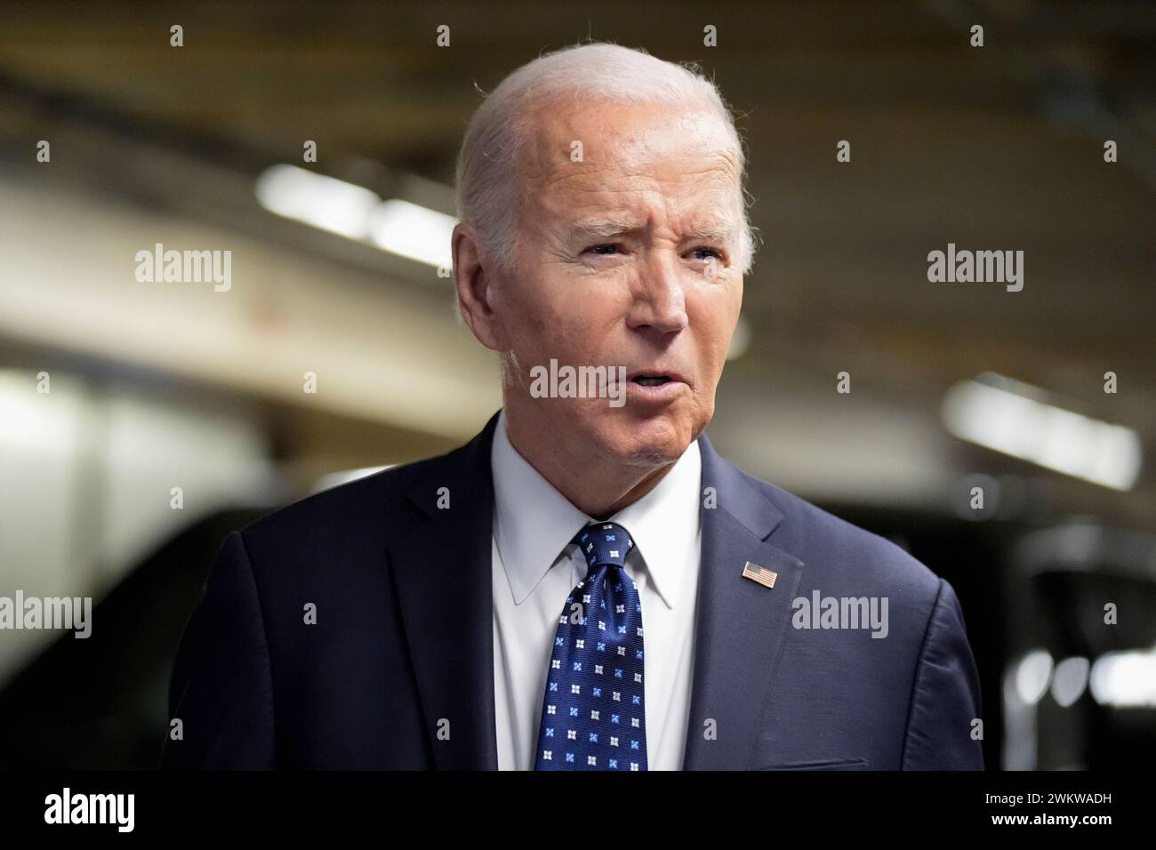 President Joe Biden speaks about his meeting with Alexei Navalny's ...