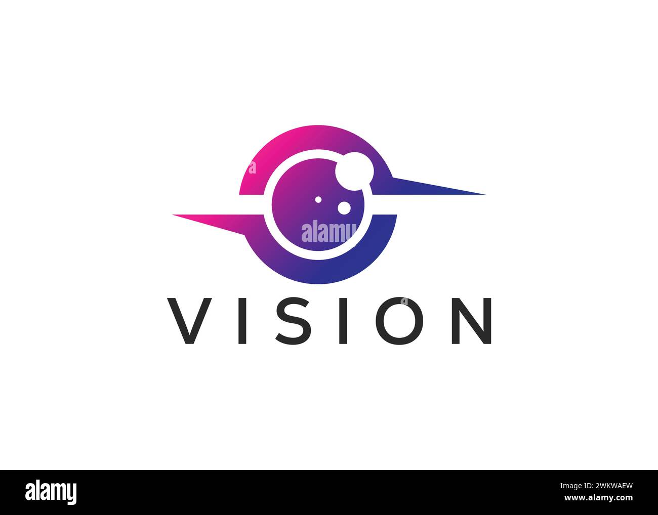 Minimalist vision eye logo design vector template. Modern eye logo ...