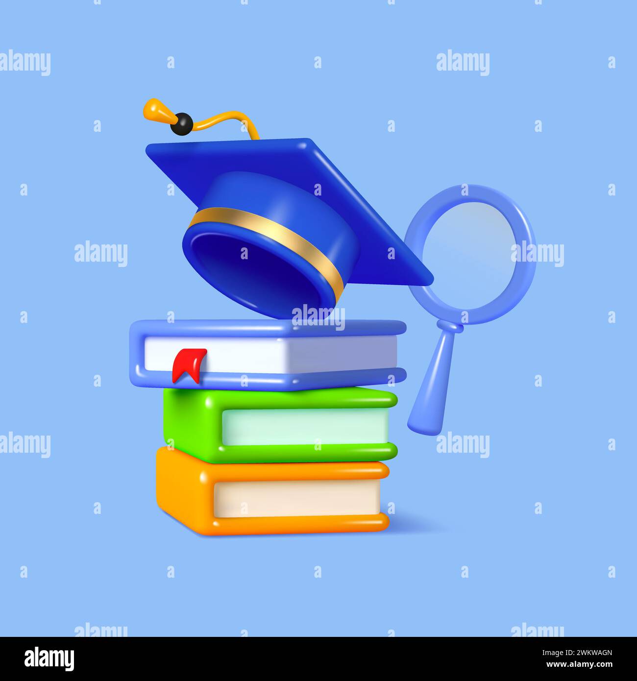 Magnifier achievement Stock Vector Images - Alamy