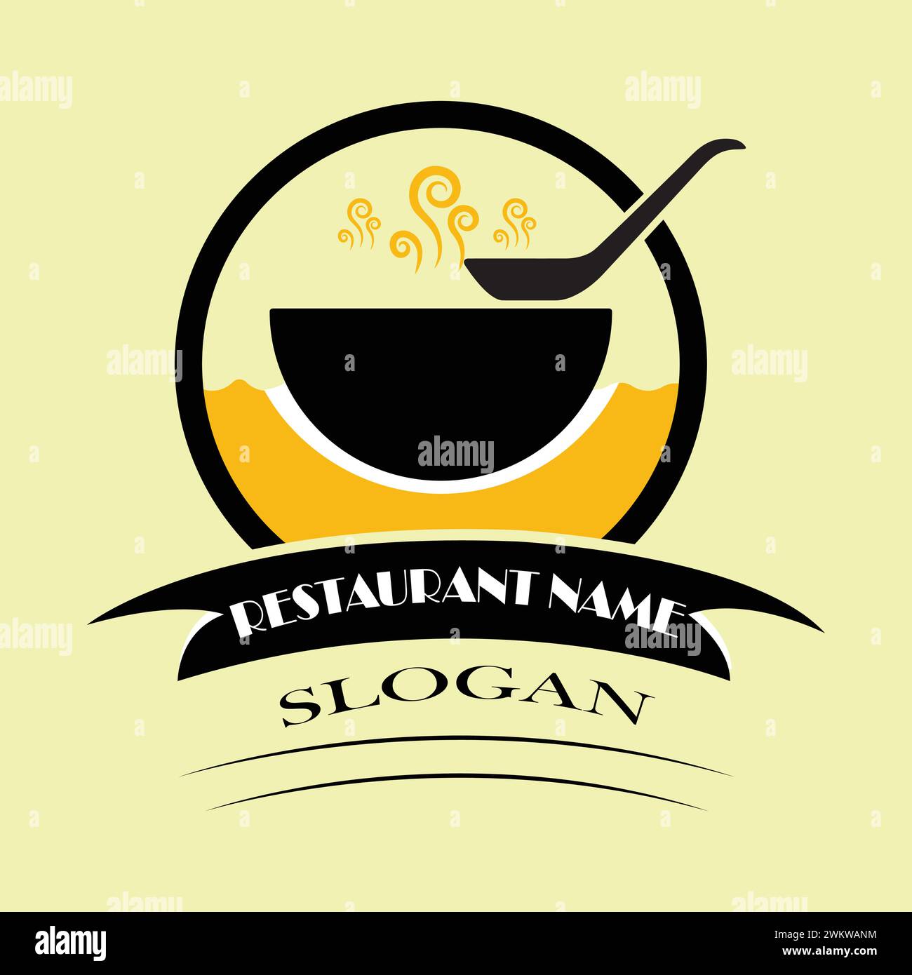 Asian noodle dishes Stock Vector Images - Alamy