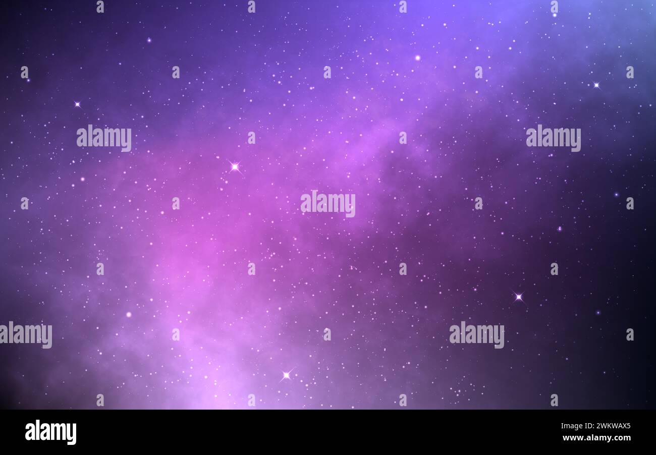 Nebula background. Cosmic stardust effect. Cosmos fantasy design ...