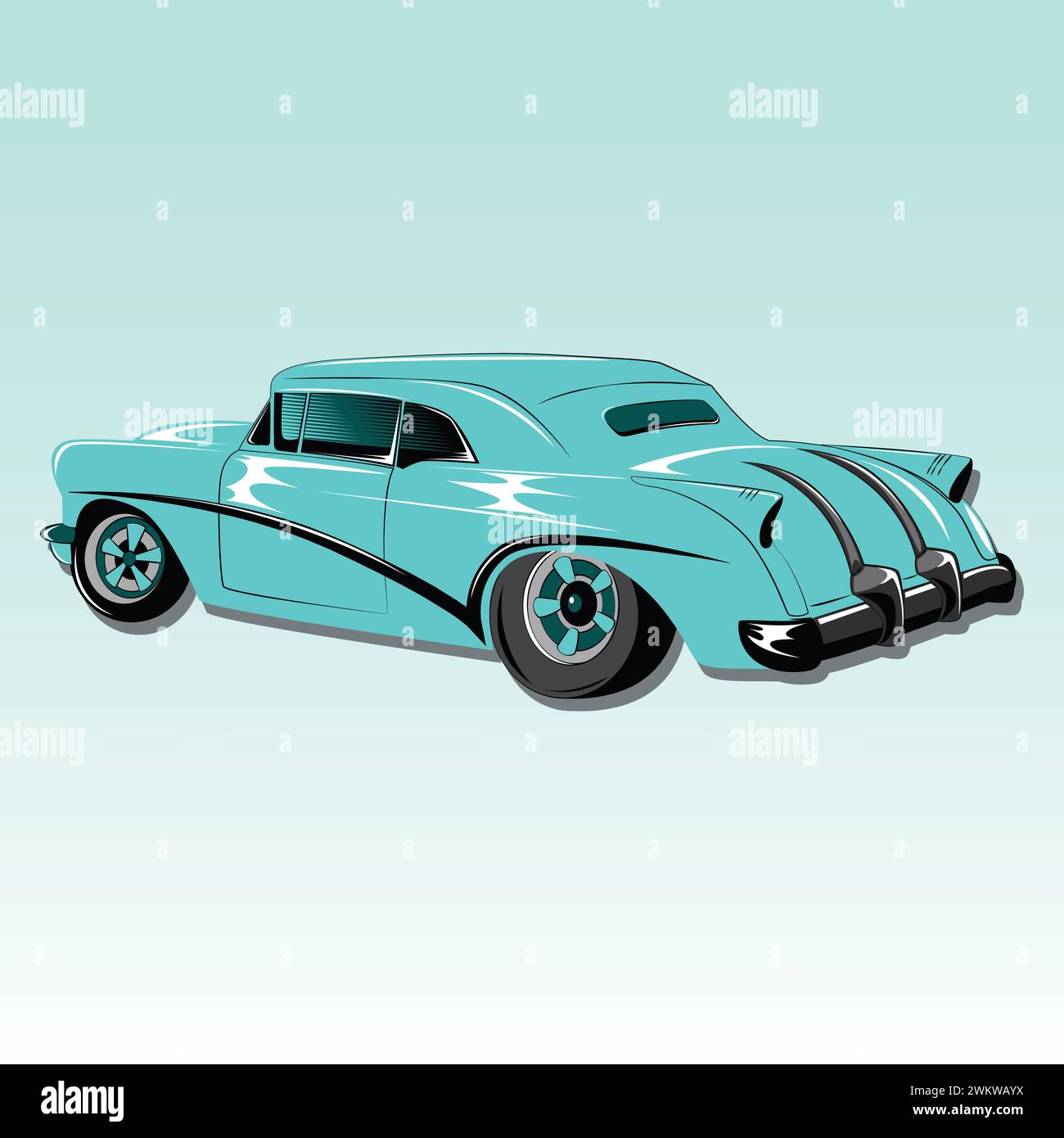 British vintage automobile Stock Vector Images - Alamy