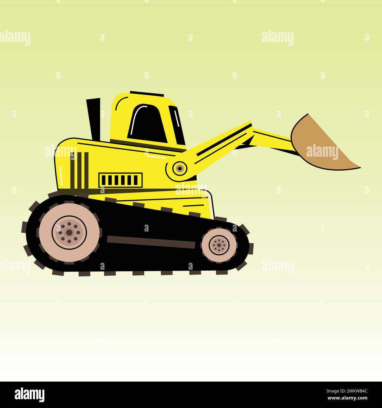 Dozer construction Stock Vector Images - Alamy