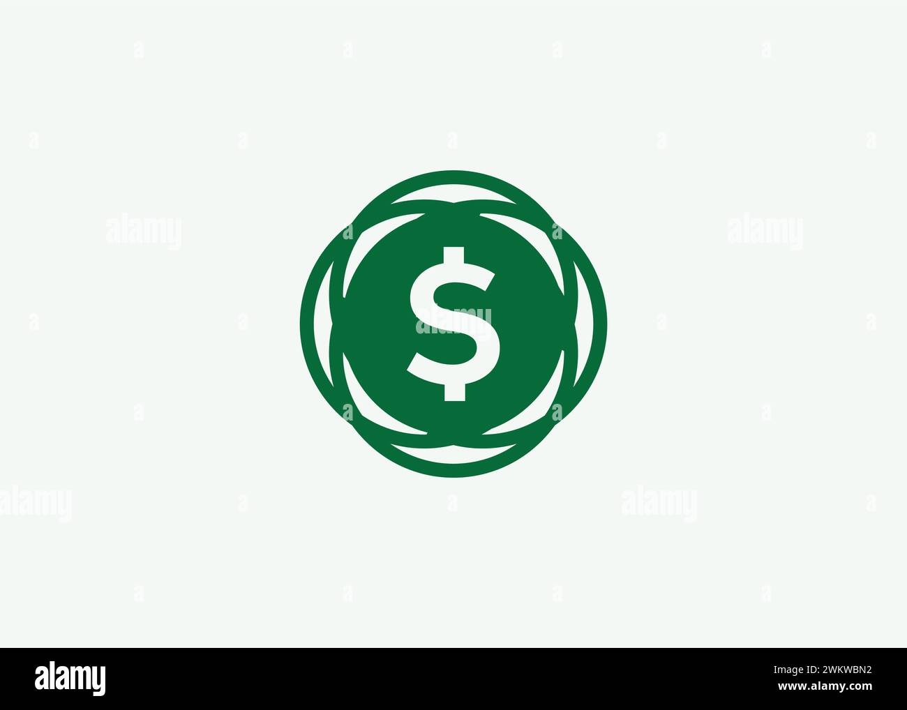 Coin logo Stock Vector Images - Alamy