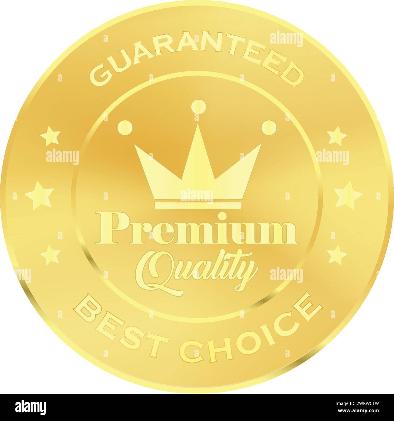 Premium Quality in Golden, Premium quality Label Vector, Best Choice ...