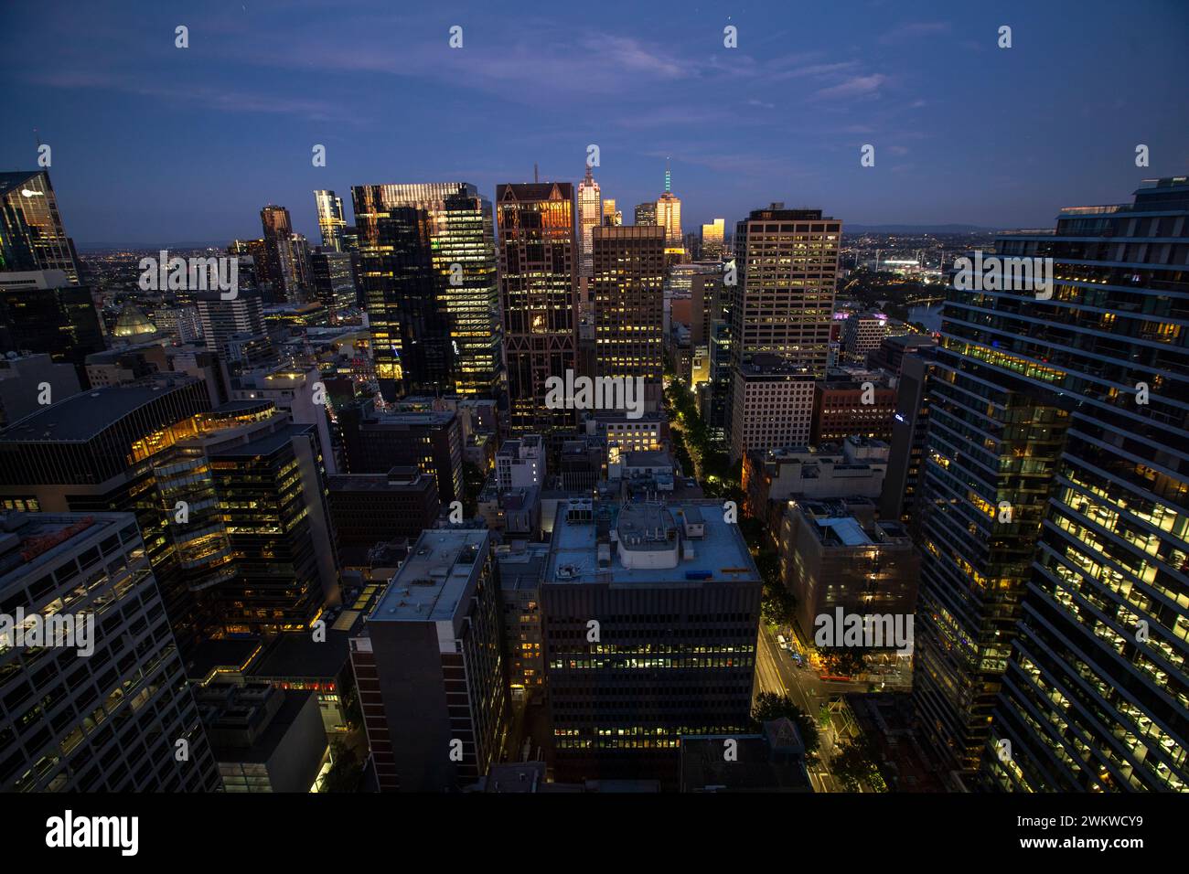 City buildings melbourne hi-res stock photography and images - Alamy