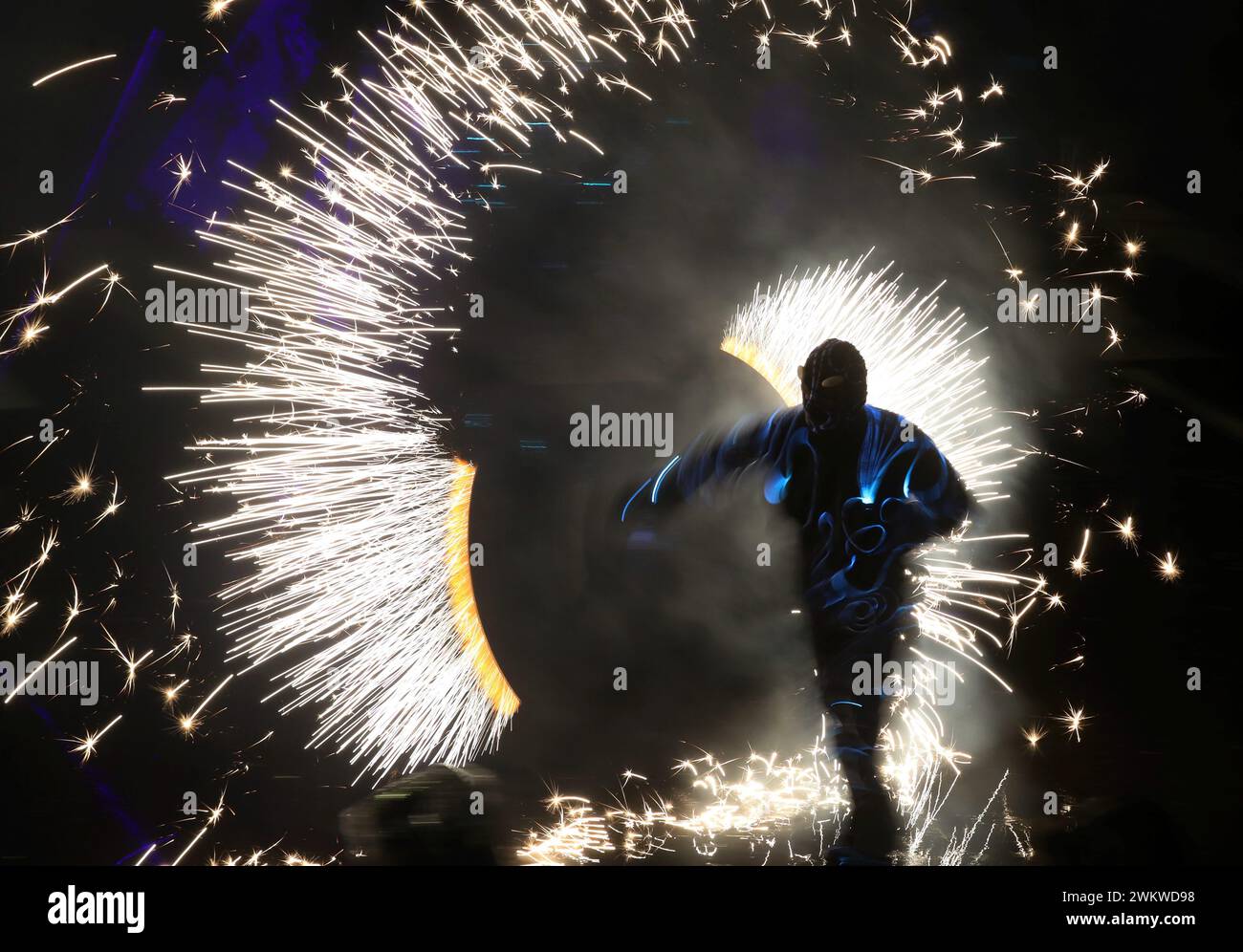 Menton, France. 22nd Feb, 2024. © PHOTOPQR/NICE MATIN/Jean François ...