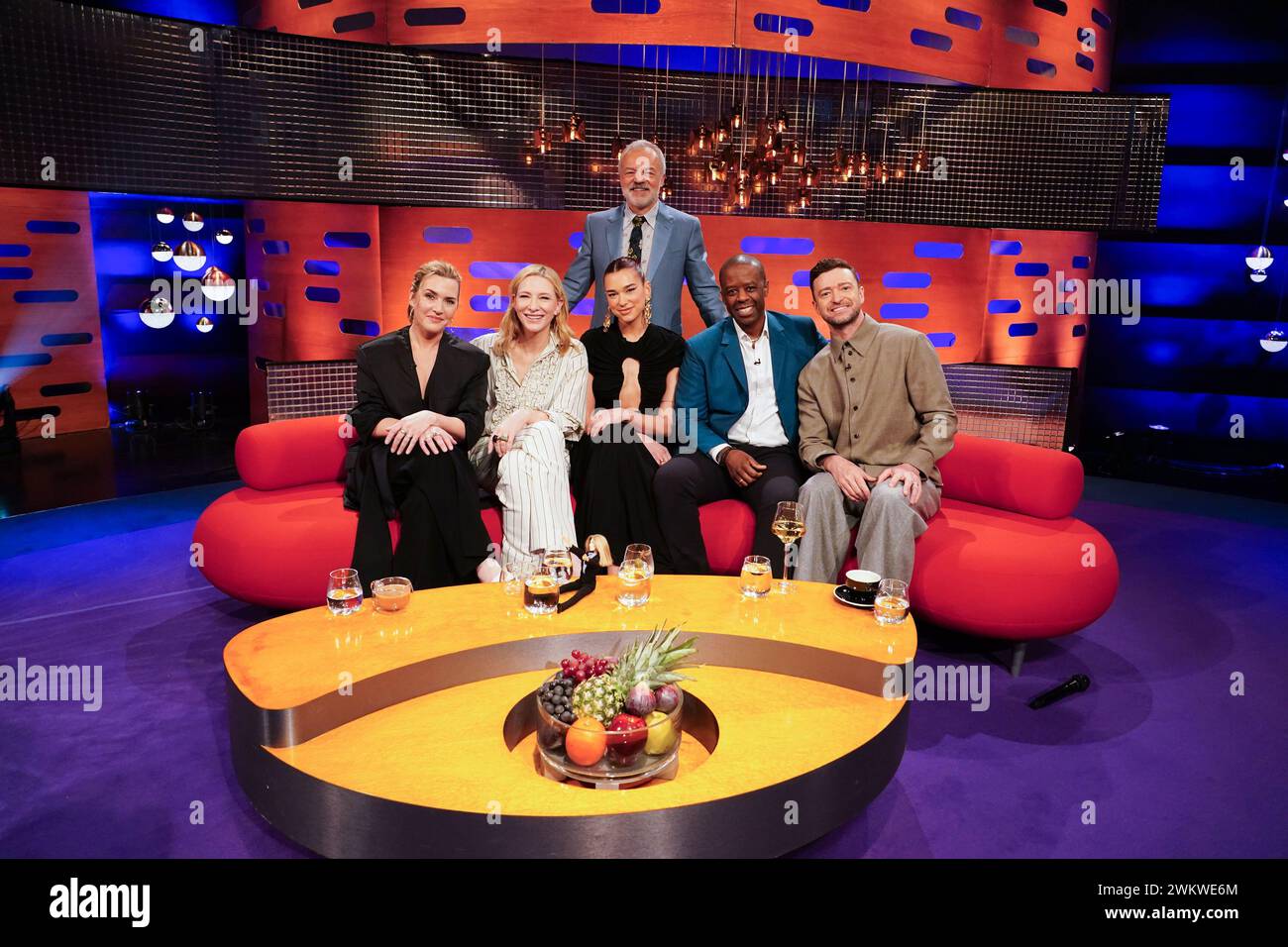 EDITORIAL USE ONLY Kate Winslet, Cate Blanchett,Graham Norton, Dua Lipa ...