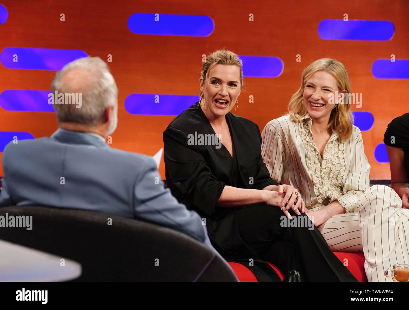 EDITORIAL USE ONLY Graham Norton, Kate Winslet and Cate Blanchett ...