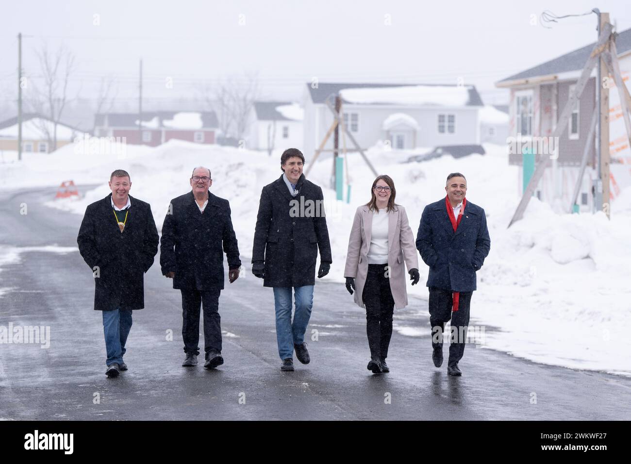 Membertou First Nation, Canada. 22nd Feb, 2024. Prime Minister Justin ...