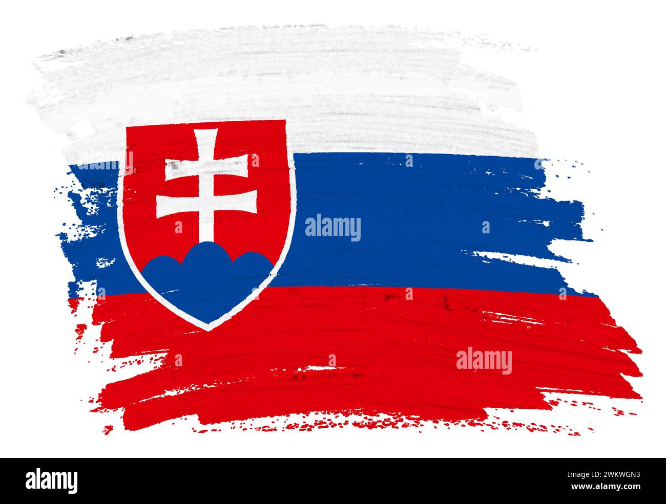 Slovakia flag hi-res stock photography and images - Alamy