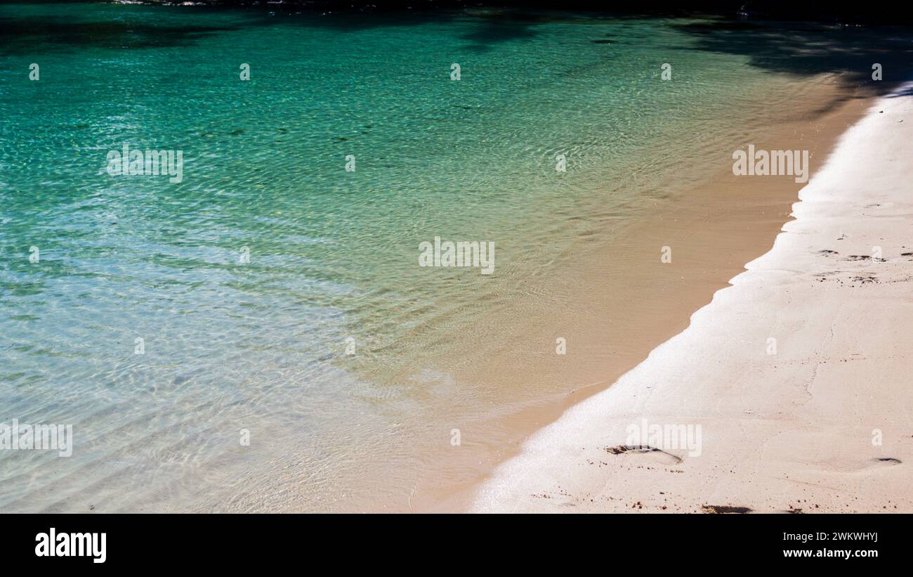 Horseshoe Bay Beach and Deep Bay Beach in Hamilton, Bermuda Stock Photo ...