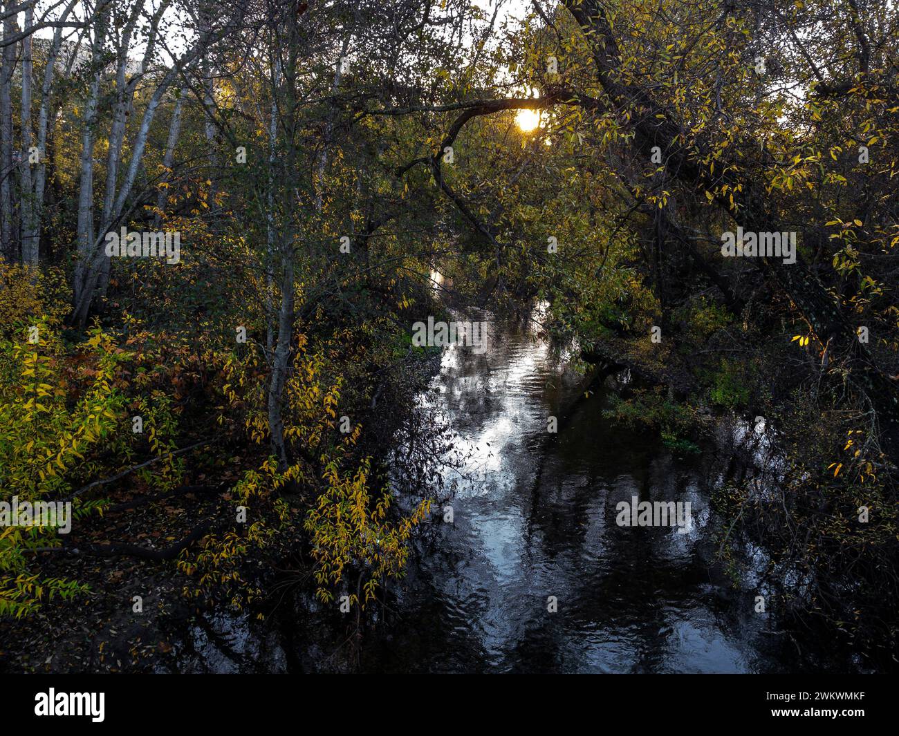 Carmel River at Garland Ranch Regional Park, Carmel Valley, California ...