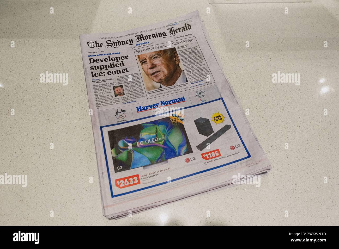 Daily local newspaper hi-res stock photography and images - Alamy