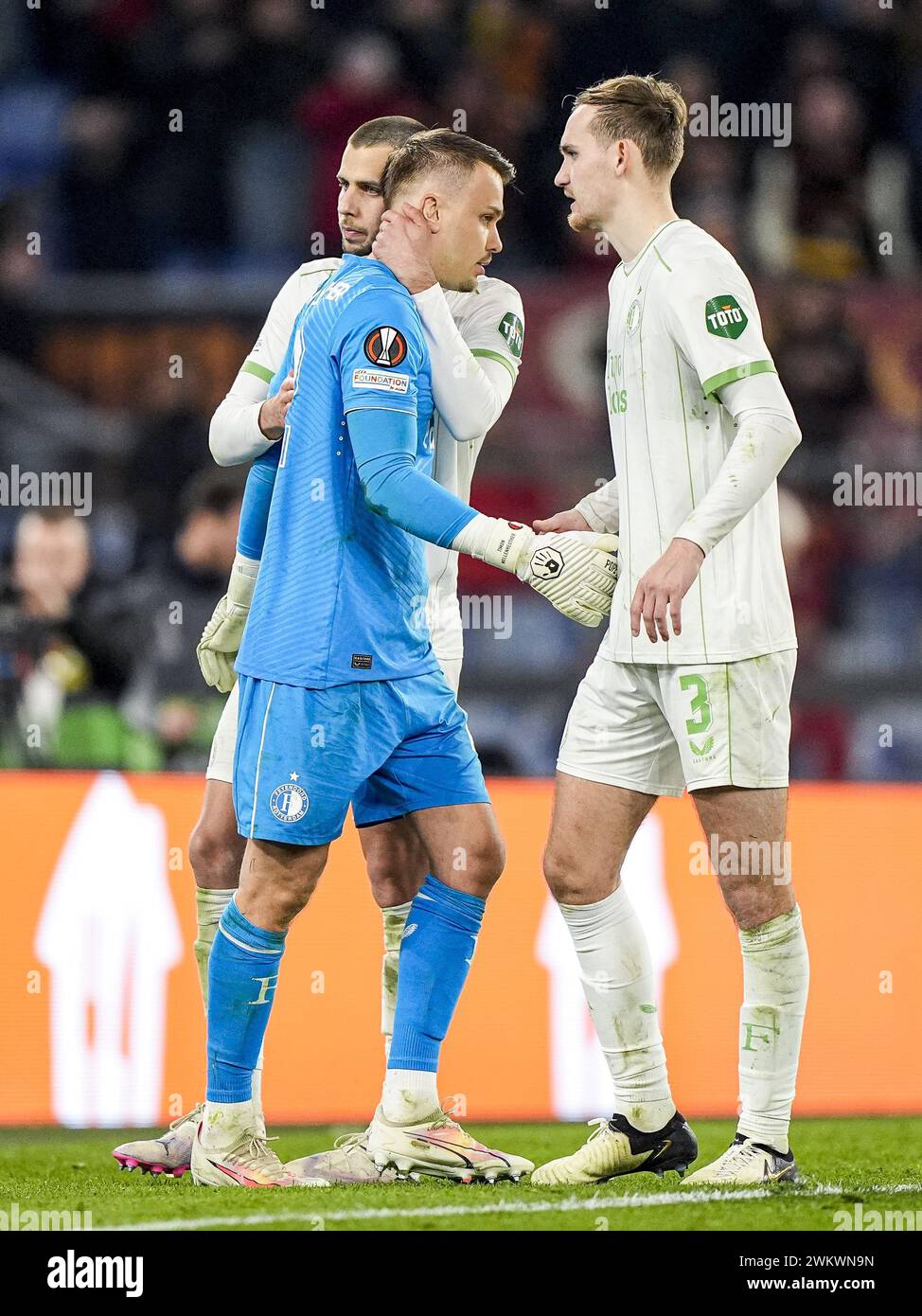 Rome, Italia. 22nd Feb, 2024. Rome - David Hancko of Feyenoord ...