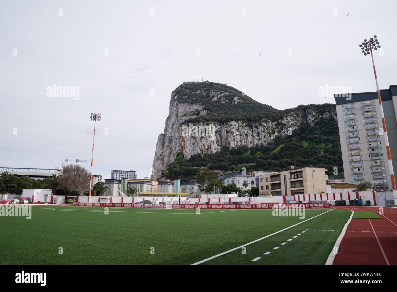 22.02.2024, Gibraltar, Victoria Stadium, Friendly: Gibraltar ...