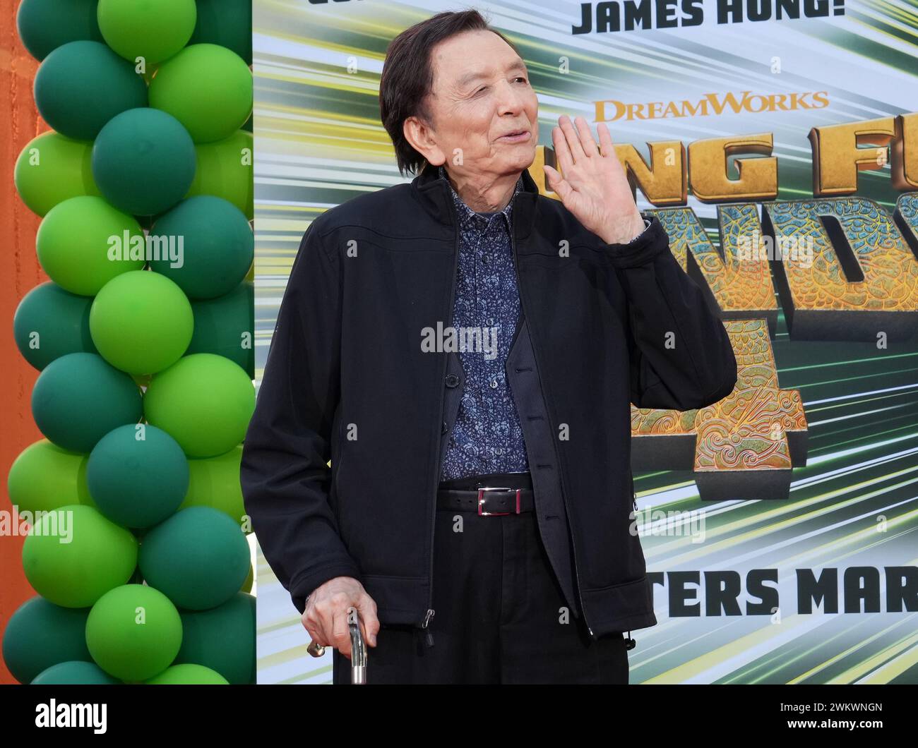 Los Angeles, USA. 22nd Feb, 2024. James Hong at the James Hong Hand ...