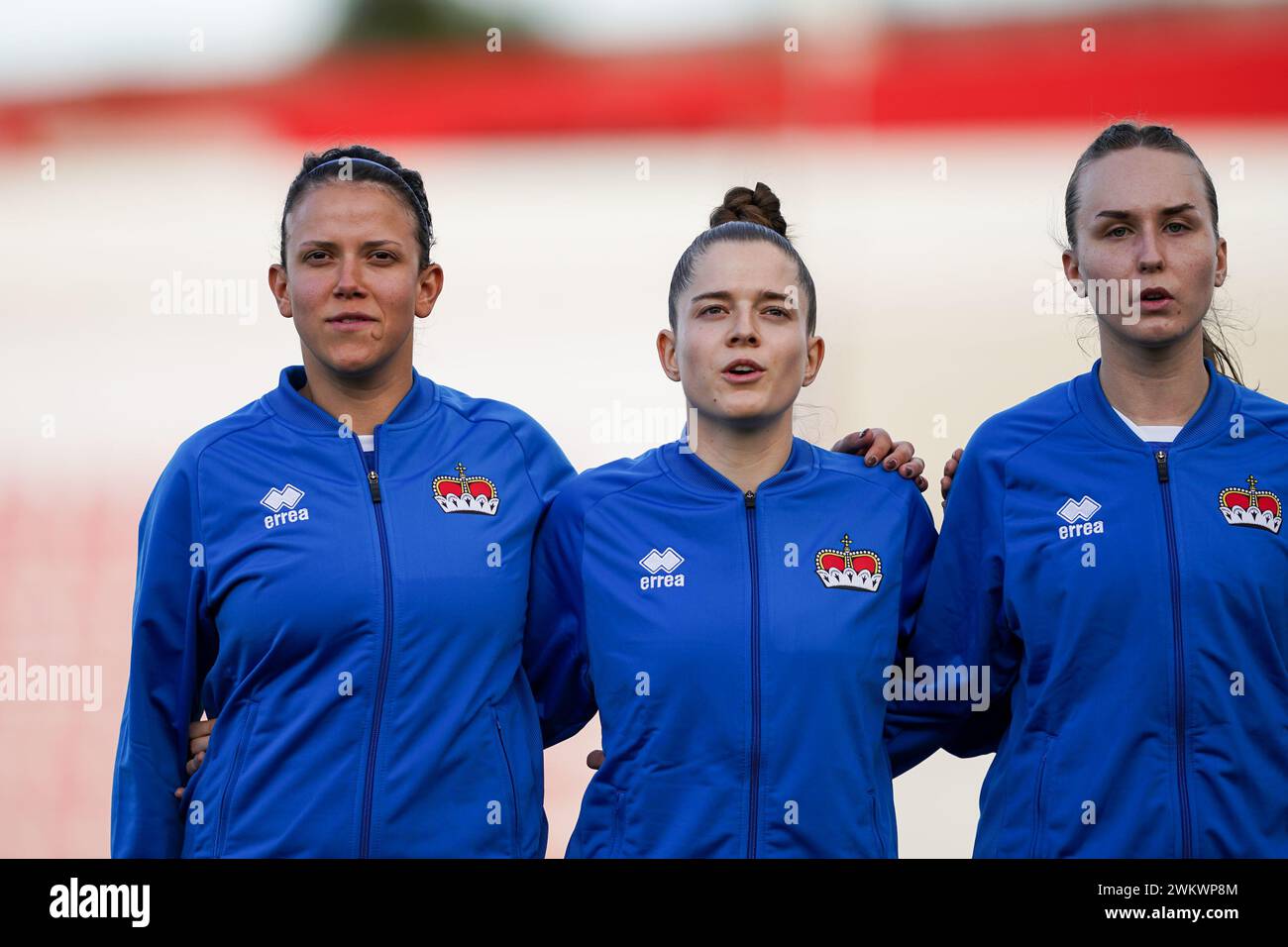 22.02.2024, Gibraltar, Victoria Stadium, Friendly: Gibraltar ...