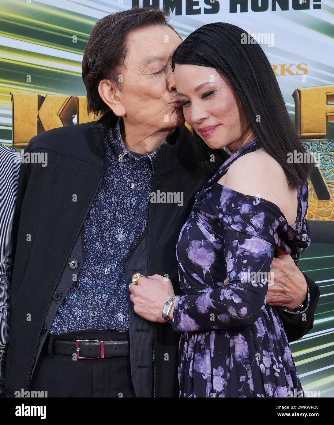 Los Angeles, USA. 22nd Feb, 2024. (L-R) James Hong and Lucy Liu at the ...