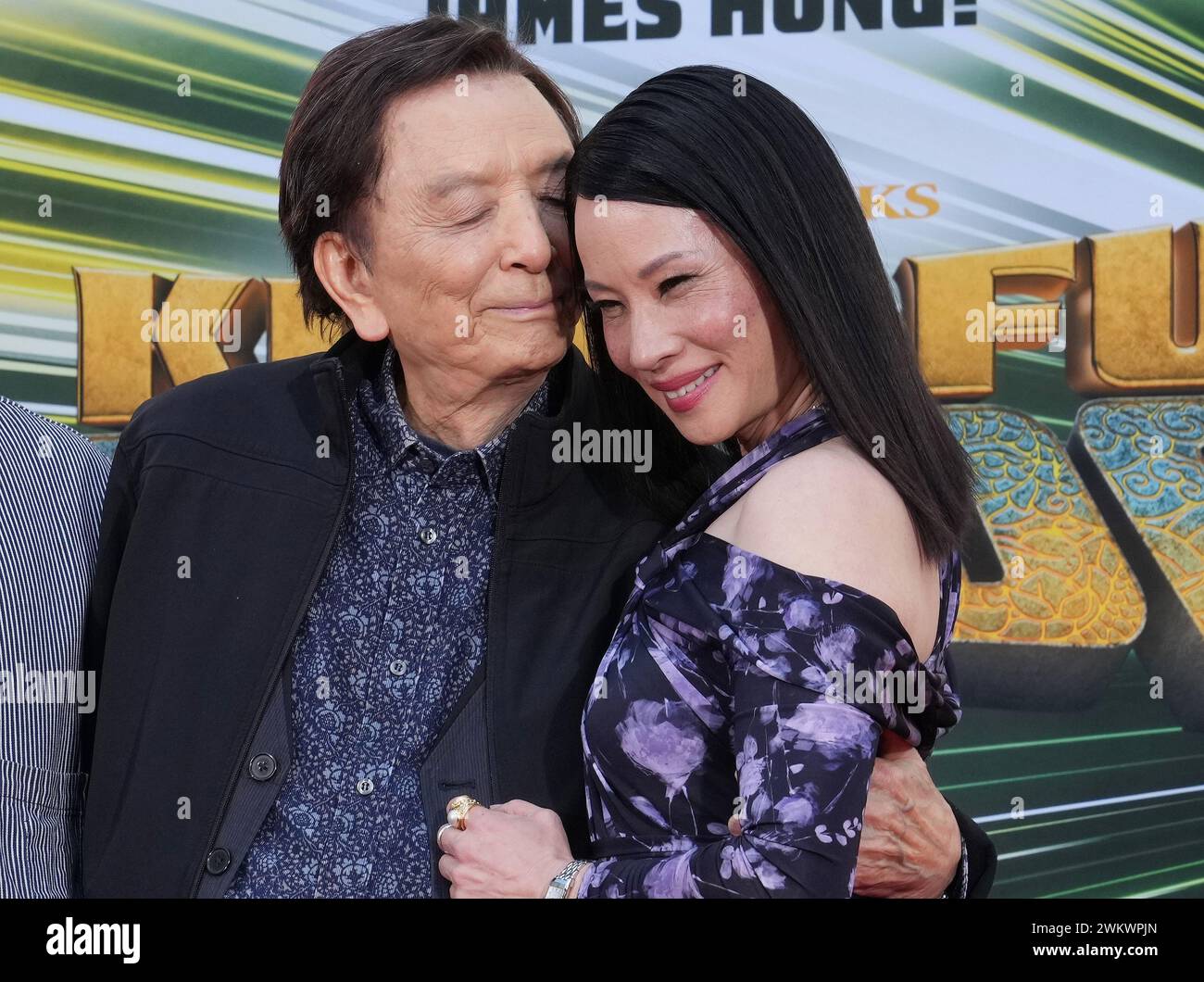 Los Angeles, USA. 22nd Feb, 2024. (L-R) James Hong and Lucy Liu at the ...