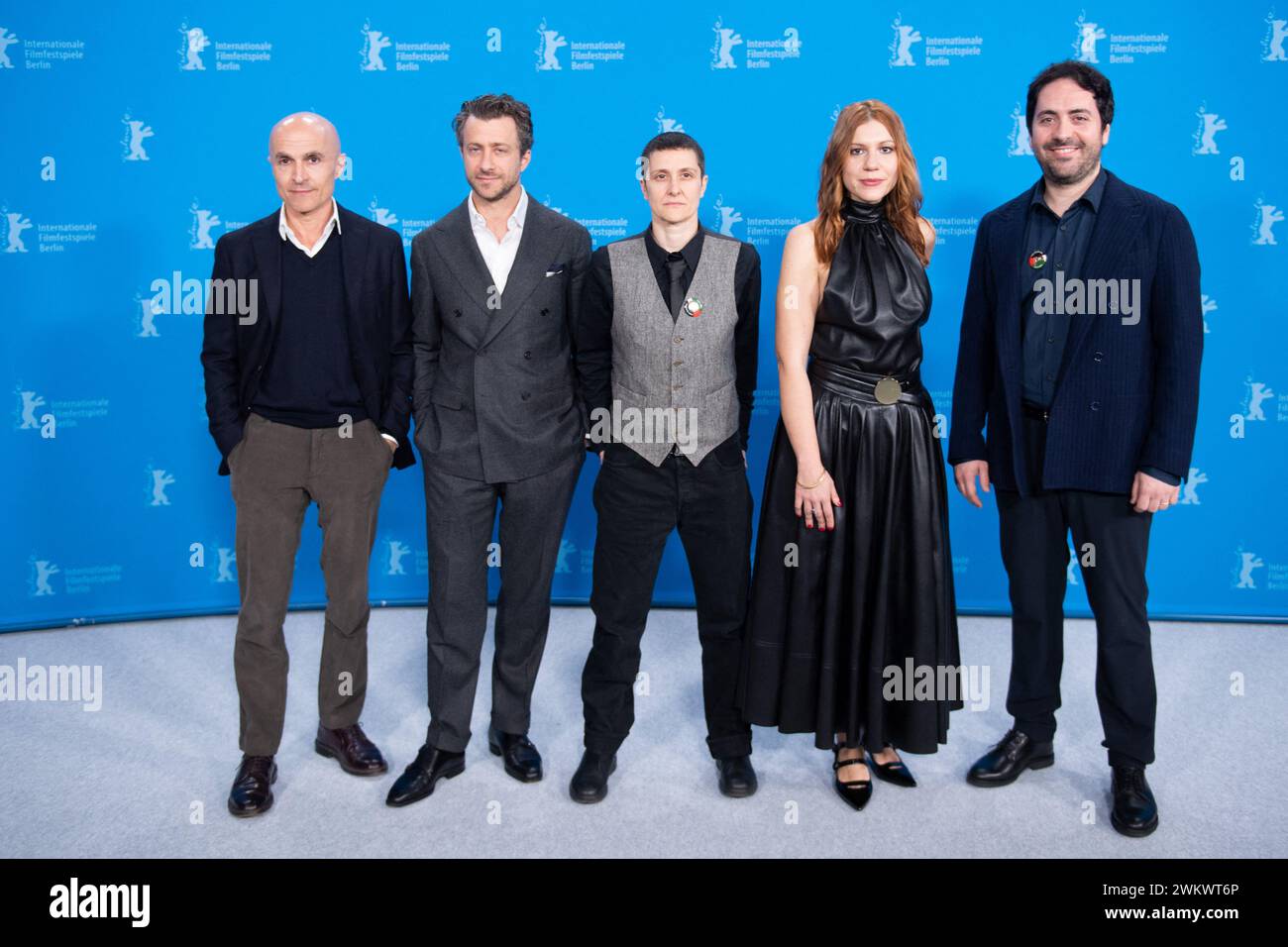 Berlin, Germany. 22nd Feb, 2024. Lorenzo Mieli, Francesco Carrozzini ...
