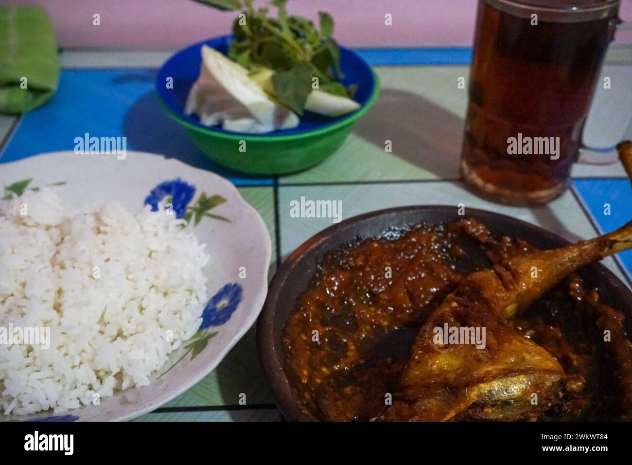 Stock photo of Indonesian food that looks delicious Stock Photo - Alamy