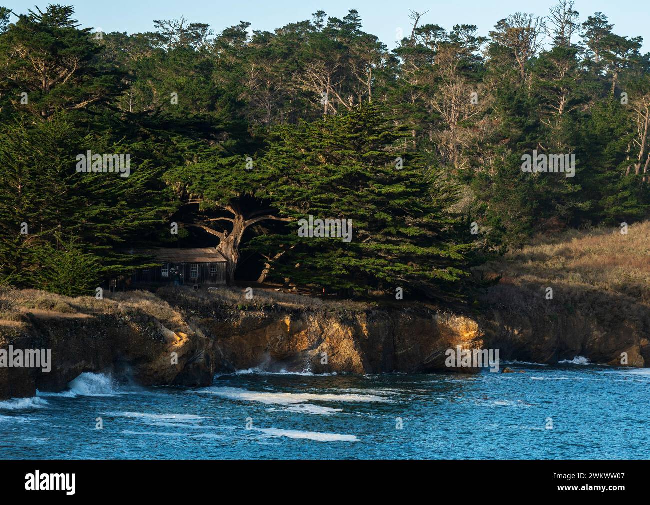 Whalers Cove and Whalers Cabin Museum at Point Lobos State Natural ...