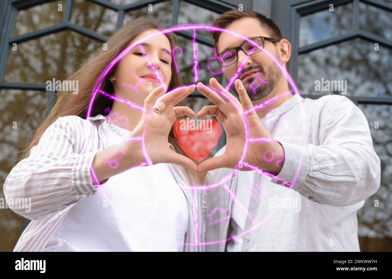 Astrology chart woman hi-res stock photography and images - Alamy