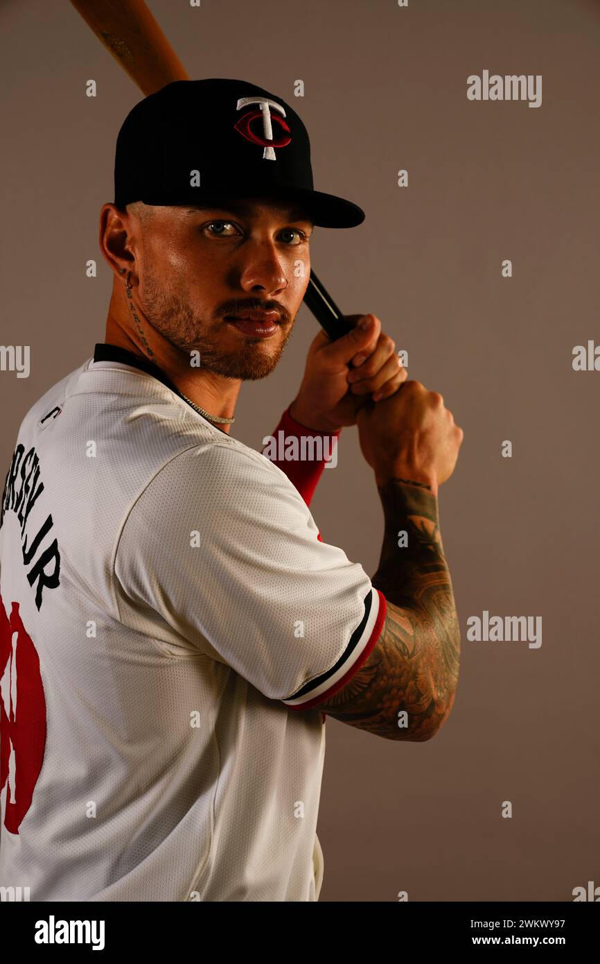 This is a 2024 photo of DaShawn Keirsey Jr. of the Minnesota Twins ...